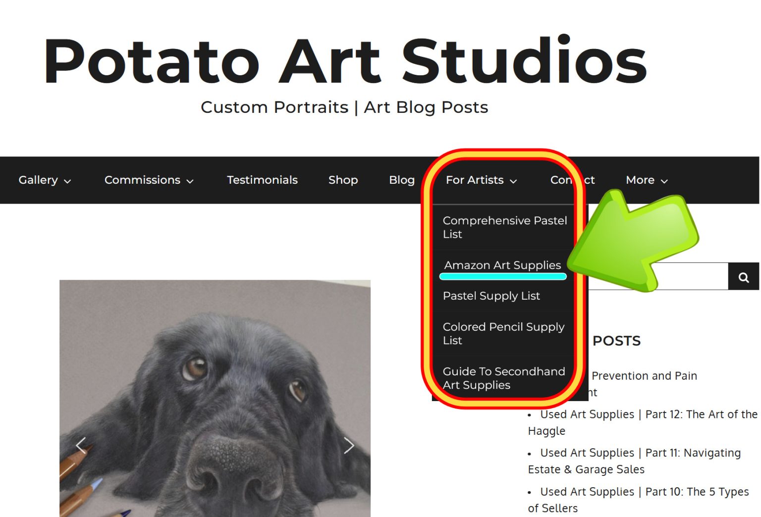 Amazon Shop is Now Live! – Potato Art Studios